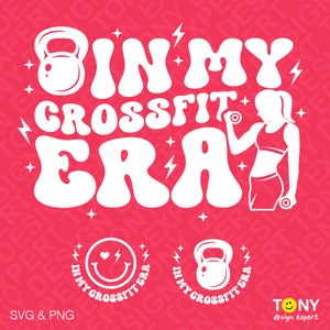 In My Crossfit Era Svg Png, Workouts Svg, Fitness Svg, Front Pocket ...