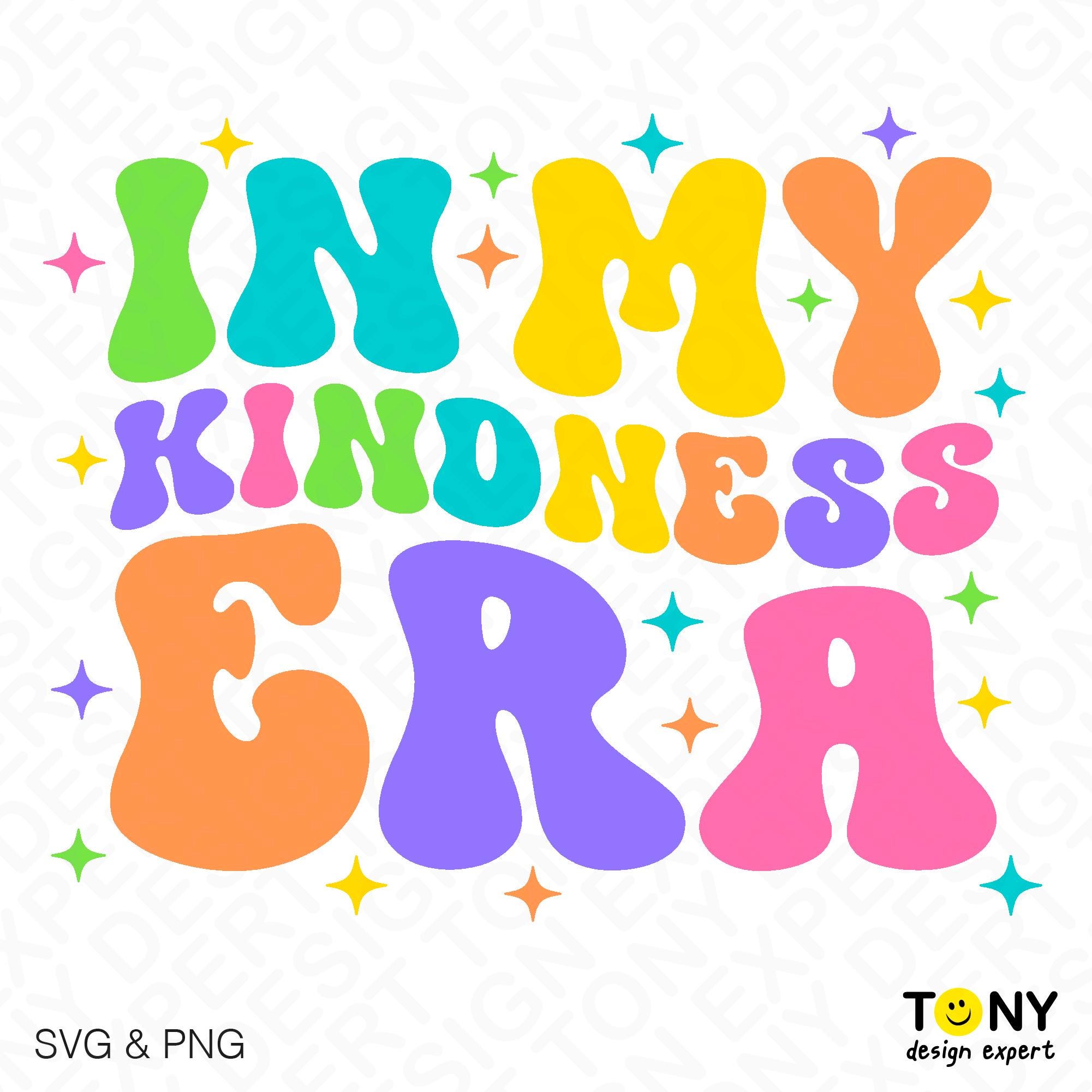 In My Kindness Era Svg Png, Funny Glow Neon Party Matching Costume Svg ...