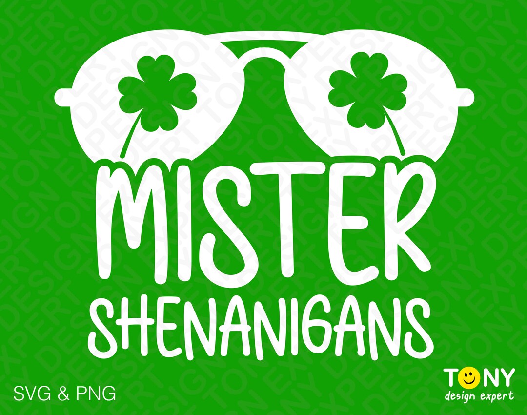 Mister Shenanigans Svg Png, Boy St Patricks Day Svg, Funny Toddle Boy ...