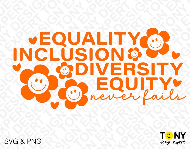 Love Never Fails Svg Png, Equality Svg, Inclusion Svg, Diversity Svg ...