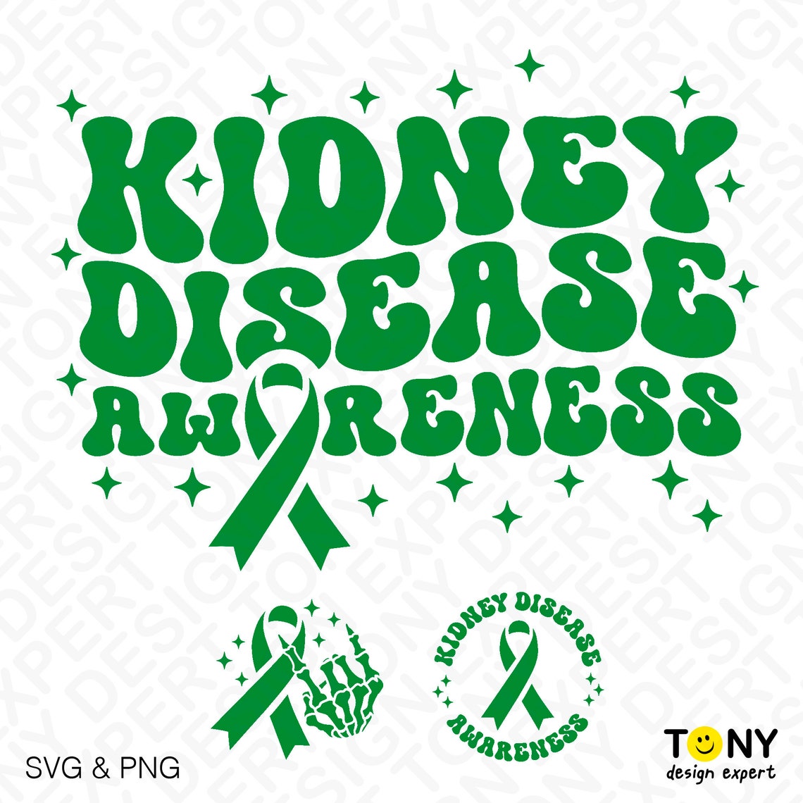 Kidney Disease Awareness Svg Png, Kidney Donor Support Gifts Idea ...