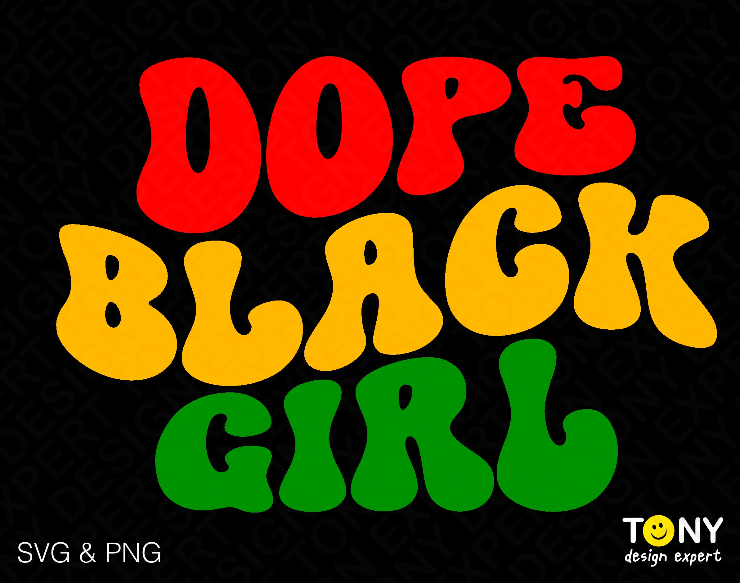 Dope Black Girl Svg Png Dope Svg Black Queen Svg Proud Etsy