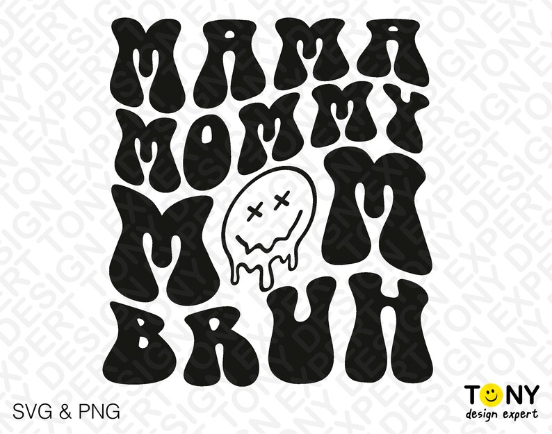 Mama Mommy Mom Bruh Svg, Mom Life Svg, Mother's Day Svg Funny Mom Quote ...