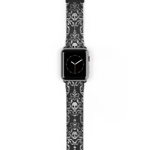 Gothic Apple Watch Band Victorian Skull Watch Band Halloween Witchy ...