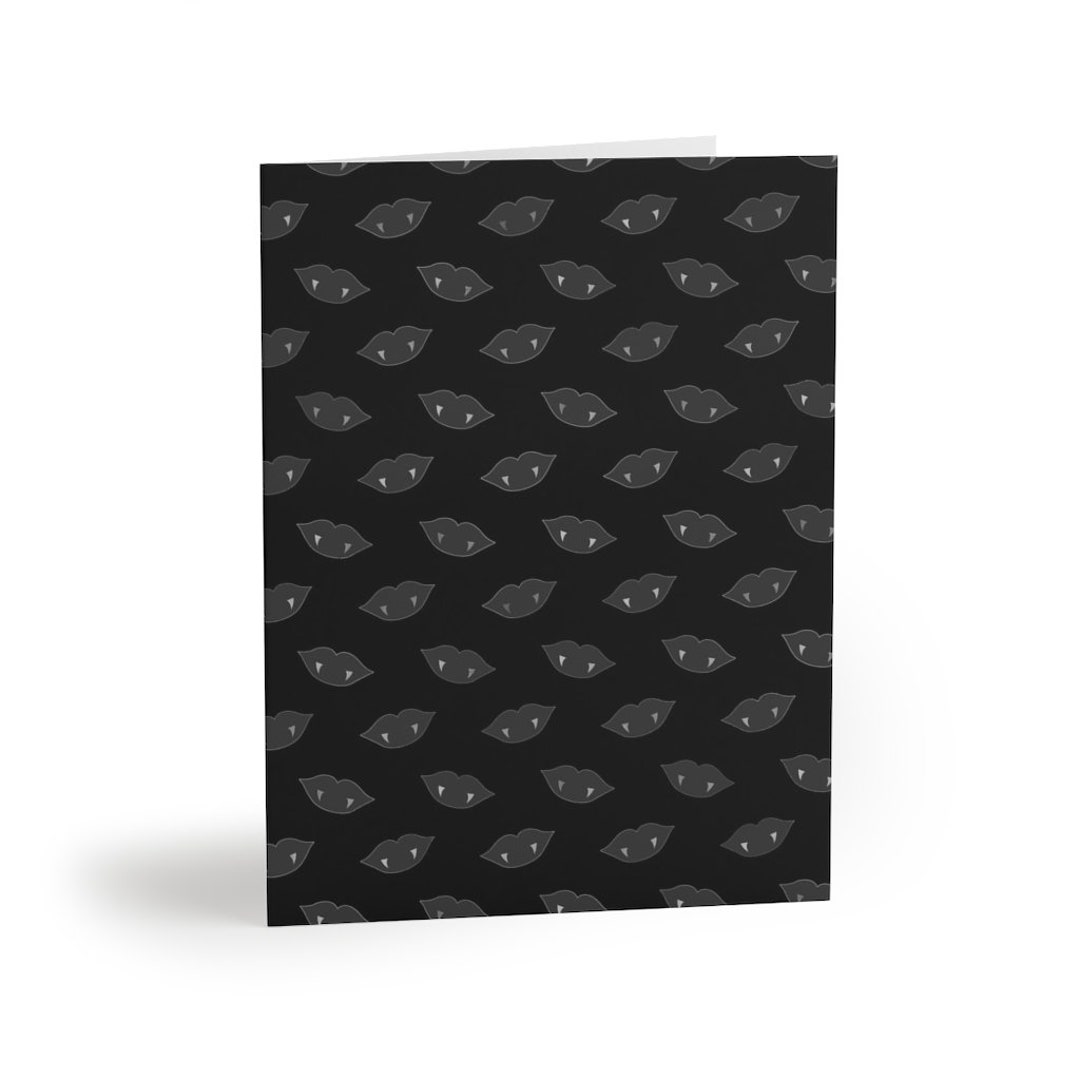 Gothic Greeting Cards Gothic Card Goth Gifts Vampire Halloween Art ...