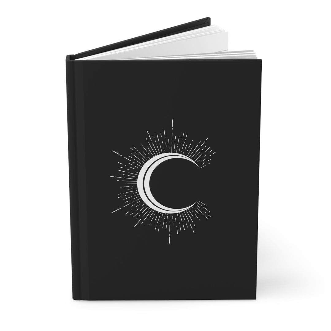 Moon Journal Celestial Moon Luna Gothic Moon Gothic Book Gothic Journal ...