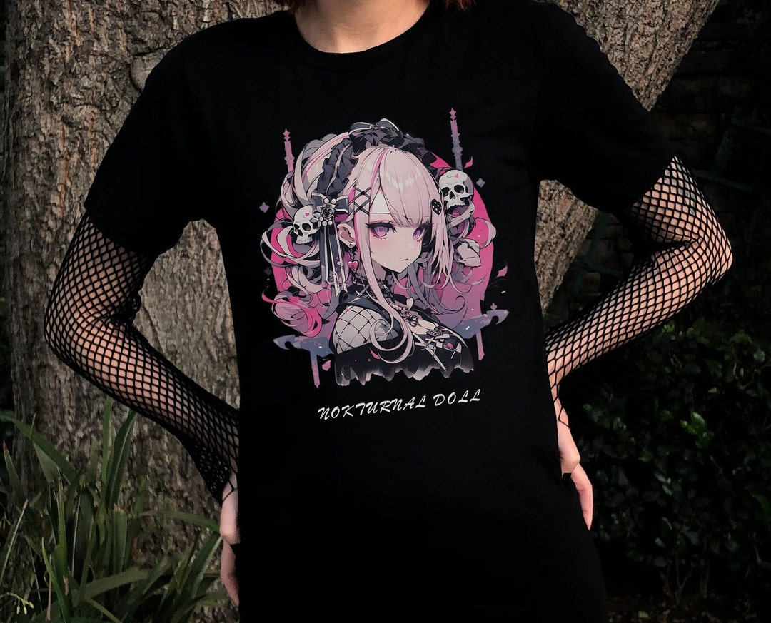 Anime Tee Anime Girl Anime Tshirt Waifu T-shirt Anime Art Tee Anime T ...