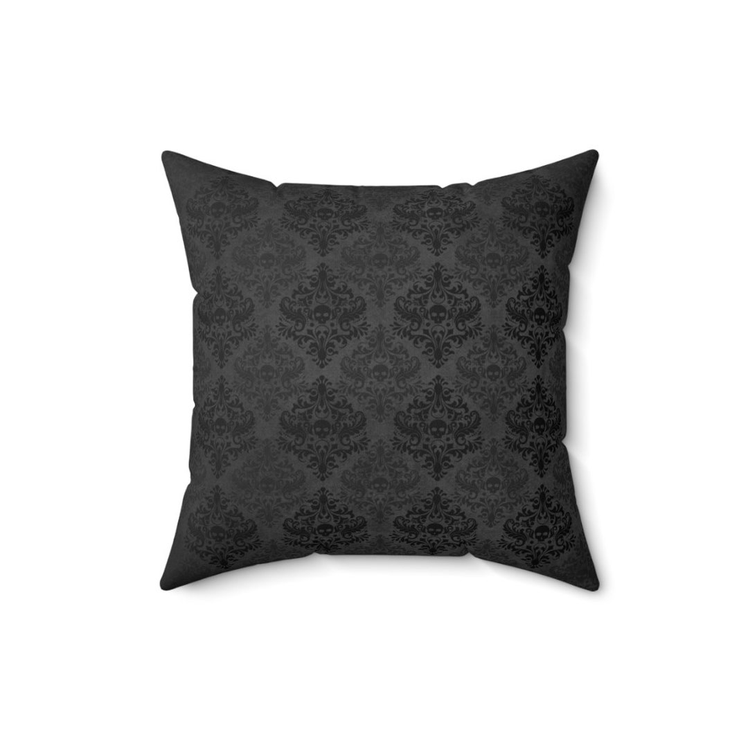 Damask Skull Pillow Gothic Pillow Victorian Pillow Goth Girl Etsy