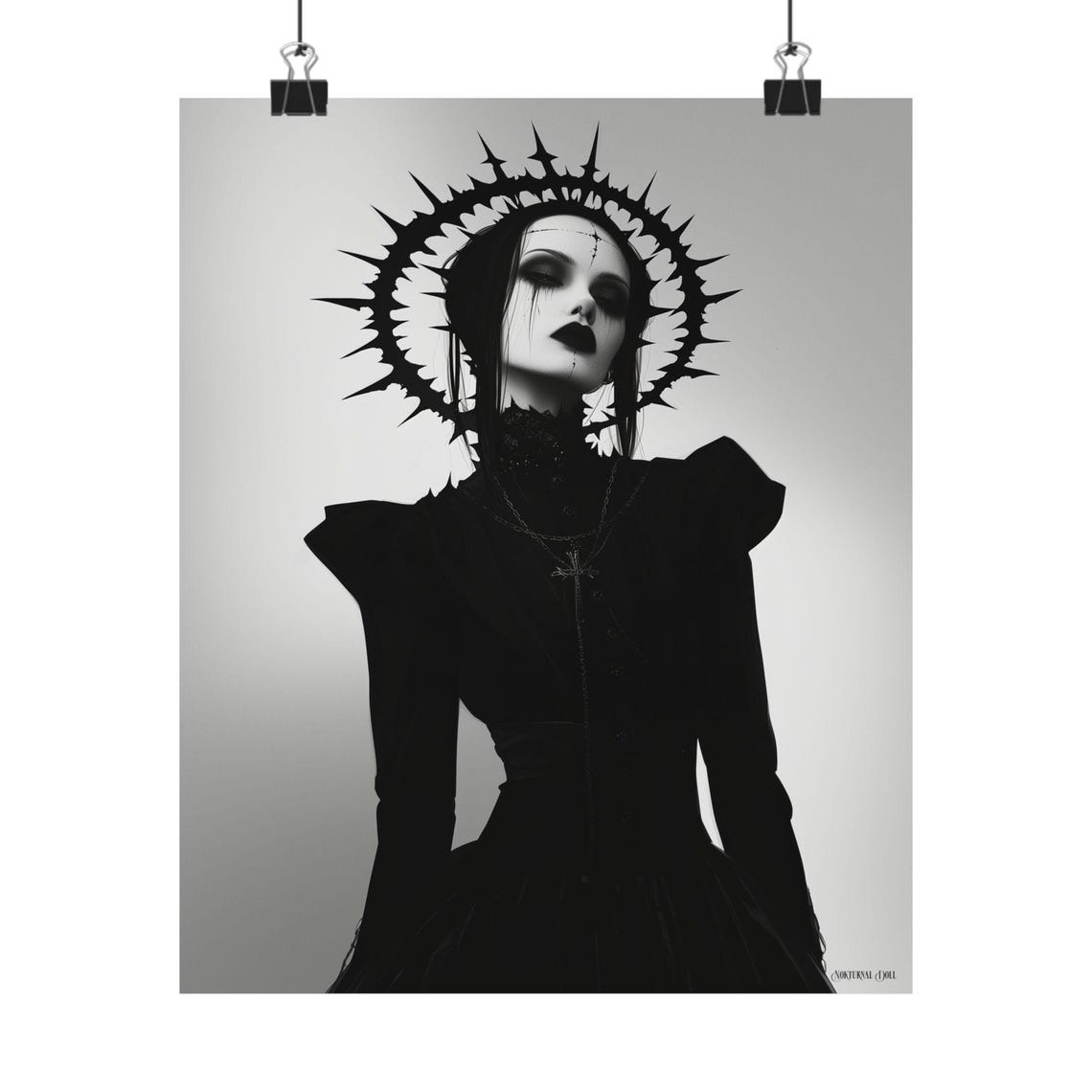 Gothic Art Print Occult Wall Art Gothic Wall Art Dark Fantasy Art ...