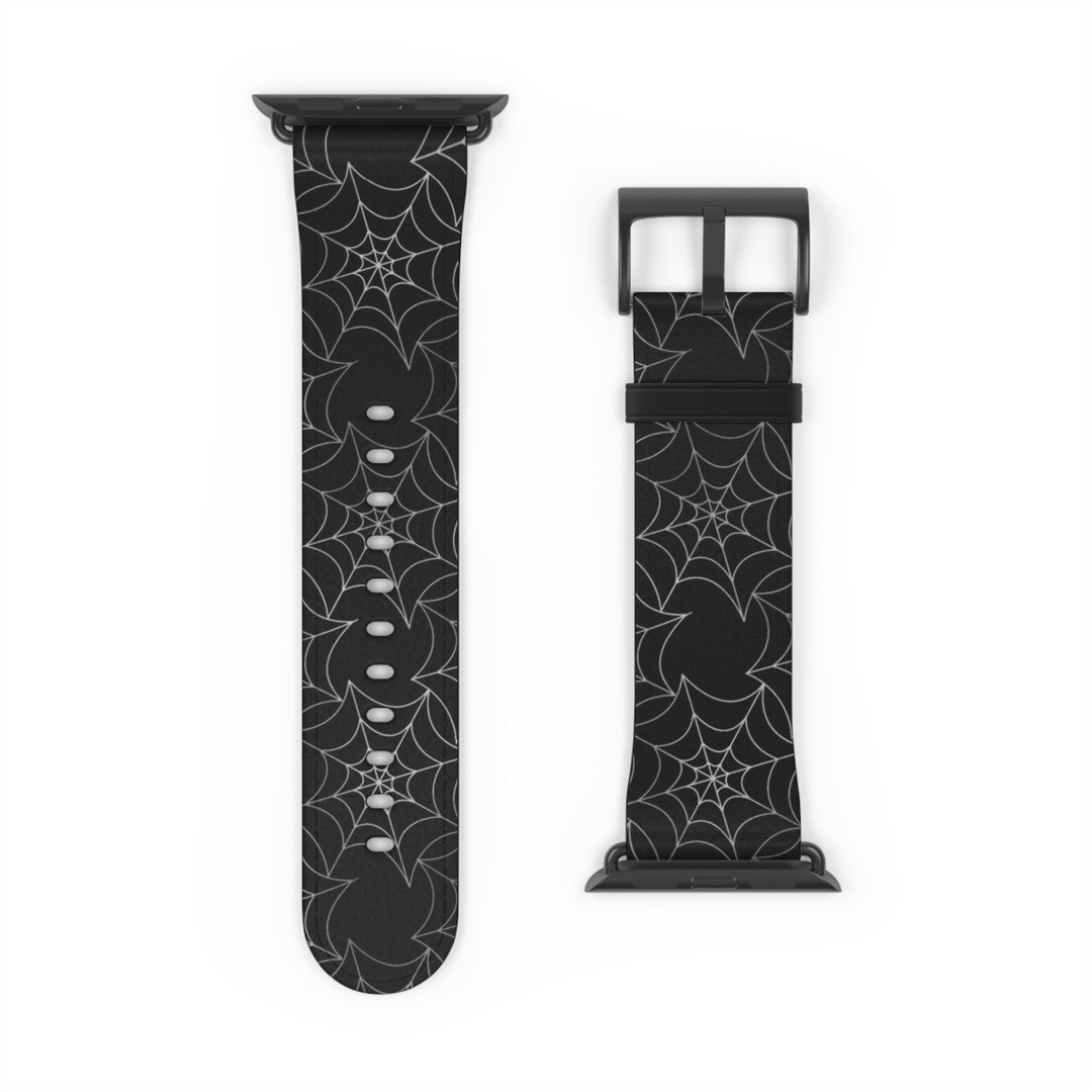 Gothic Apple Watch Band Spider Webs Watch Band Halloween Witchy Gothic ...