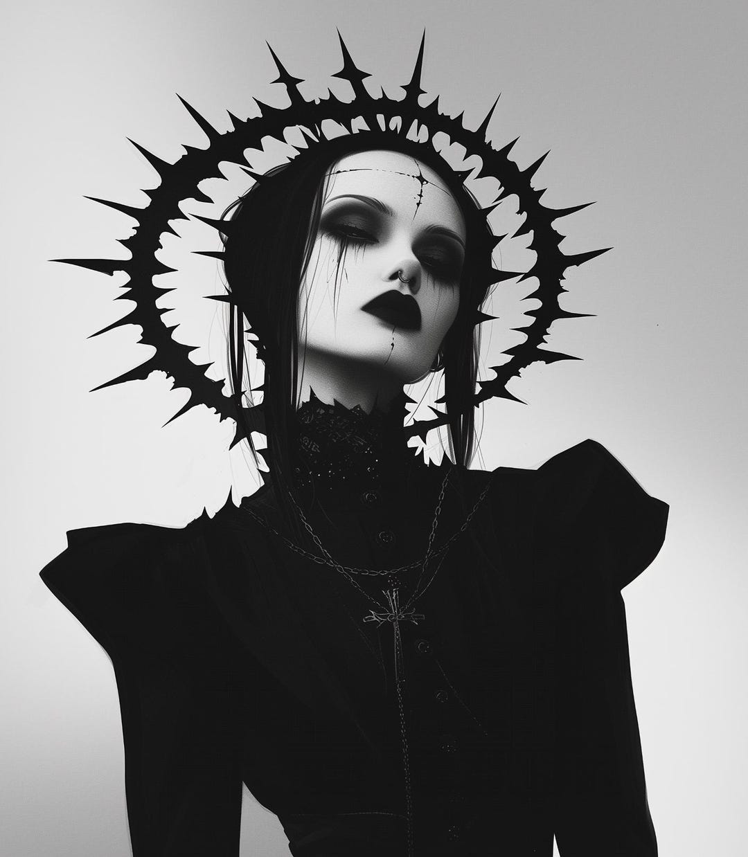 Gothic Art Print Occult Wall Art Gothic Wall Art Dark Fantasy Art ...