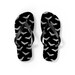 Bat Flip Flops Gothic Flip Flops Goth Flip Flops Goth Pool Slides Goth ...