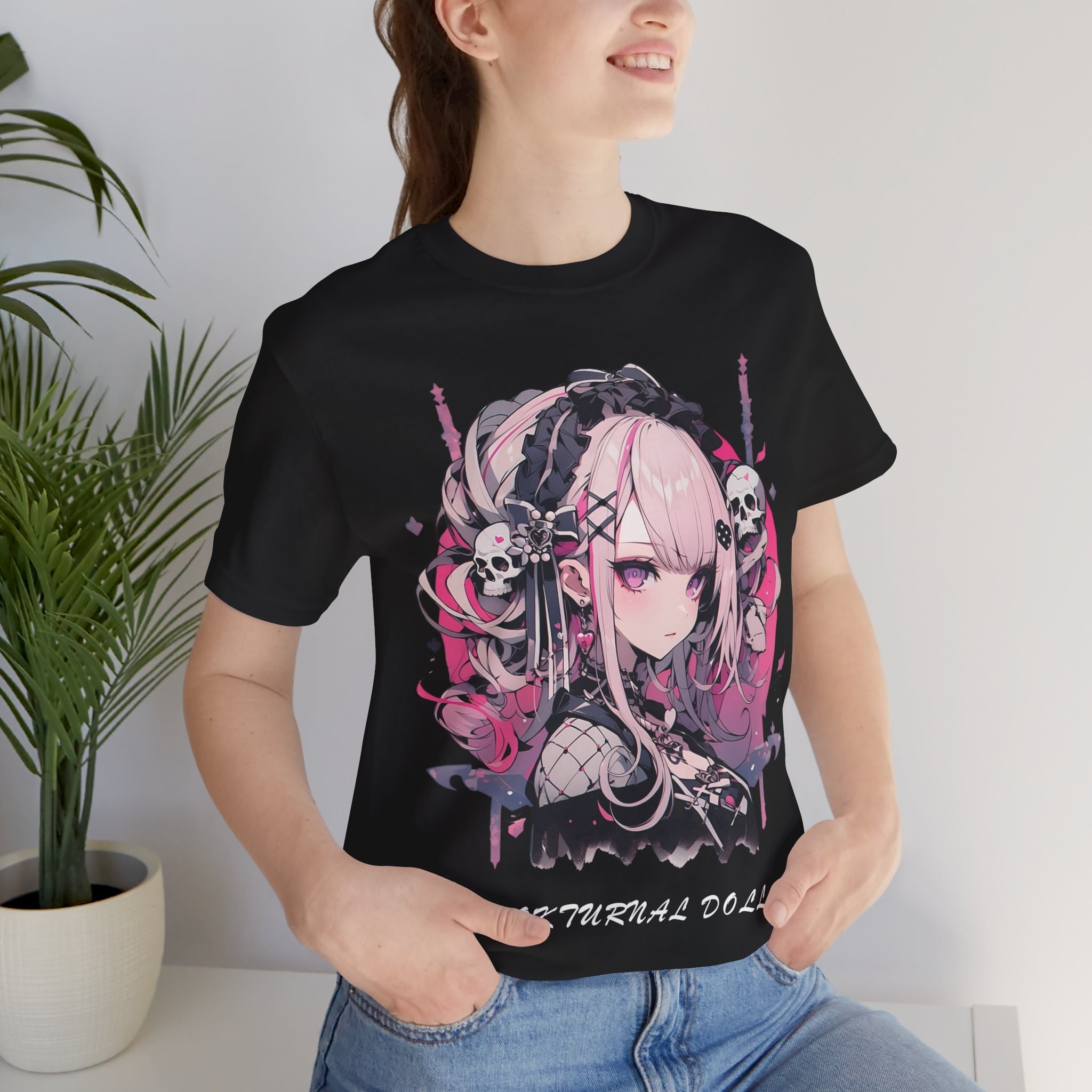 Anime Tee Anime Girl Anime Tshirt Waifu T-shirt Anime Art Tee Anime T ...