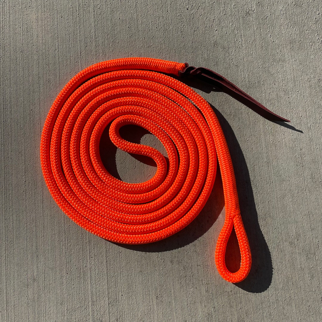 Lead Rope With No Hardware, Custom Length, Double Braided Yacht Lead ...