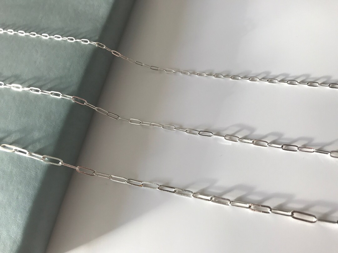 Sterling(s925) Silver Plated Korean Brass Chains | Jewelry Chains ...