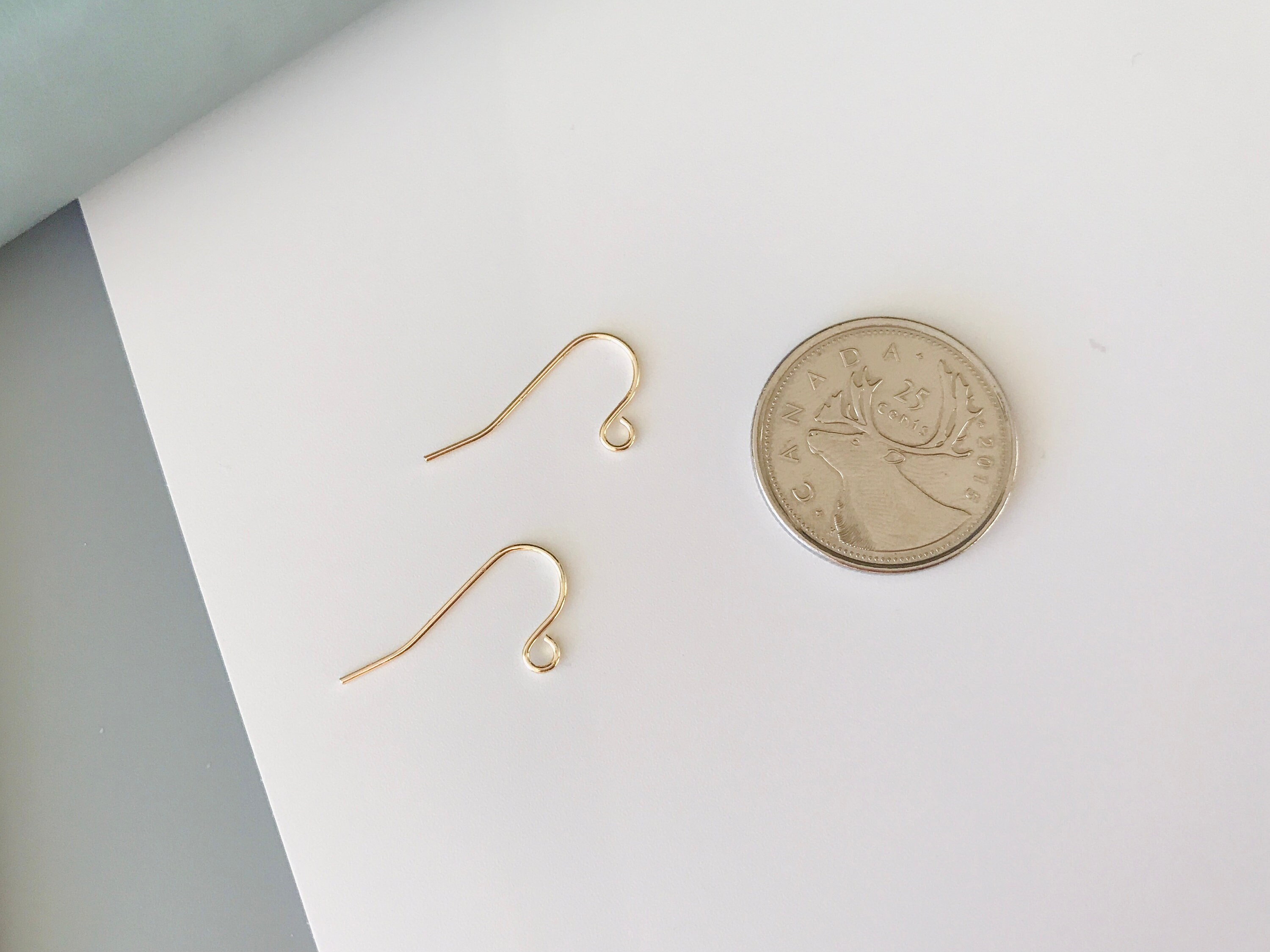 4PCS/8PCS Ear Wires | Ear Hooks | 14K Gold Plate | Earring Findings ...