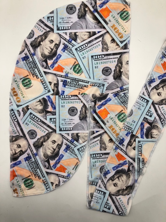 Velvet Blue Hundreds Money Durag - Etsy