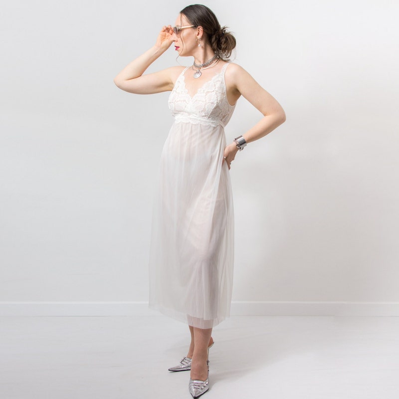 Sheer Nightgown - Etsy