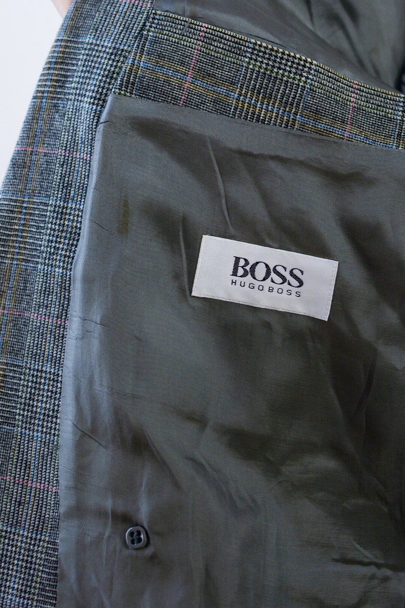 Hugo Boss Vintage 80s Suit Pure Wool - Etsy UK