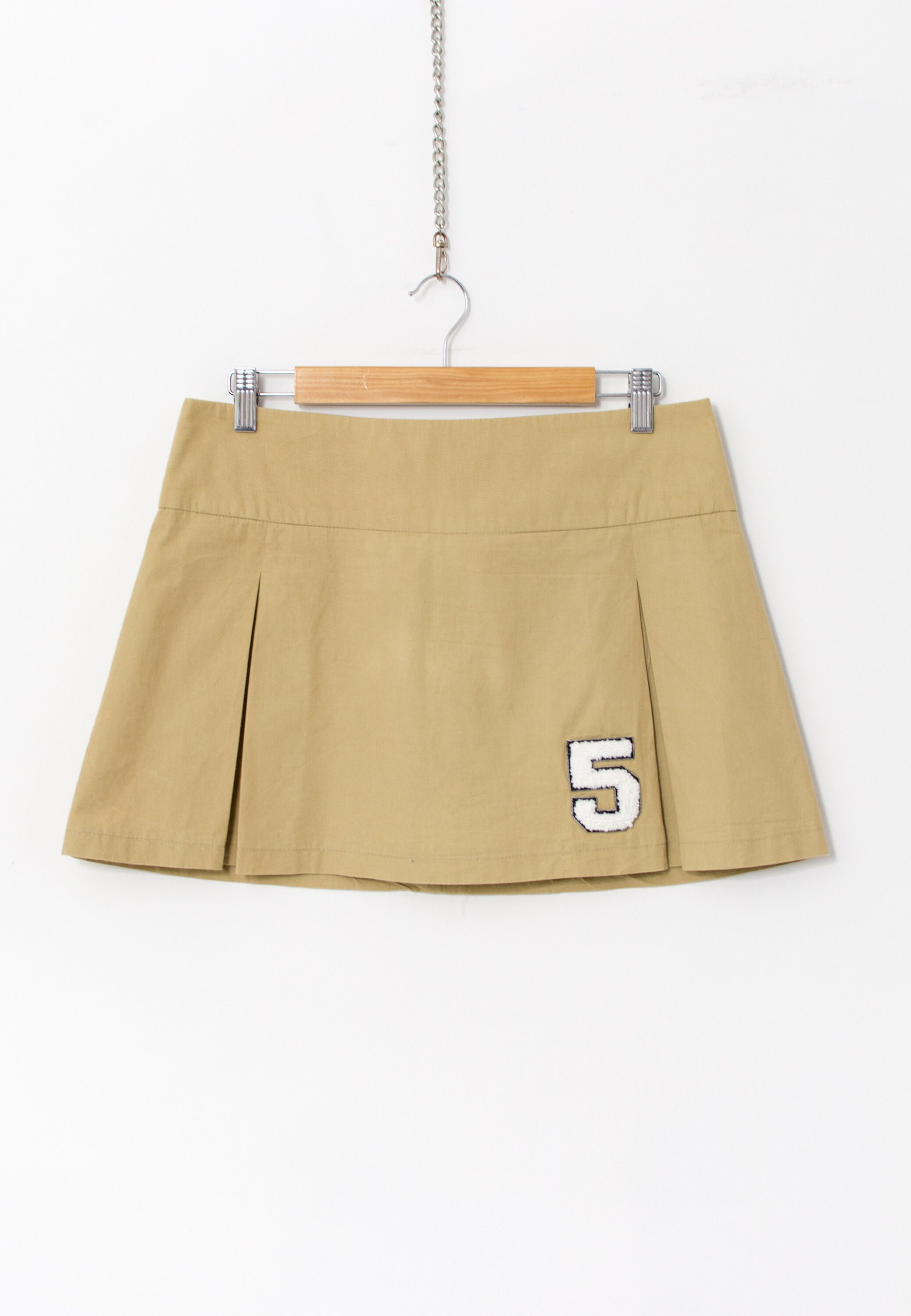 Y2k Mini Skirt Low Waist Schoolgirl Women Size L Etsy