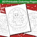 Christmas Coloring Pages - 50 Printable Christmas Coloring Pages ...