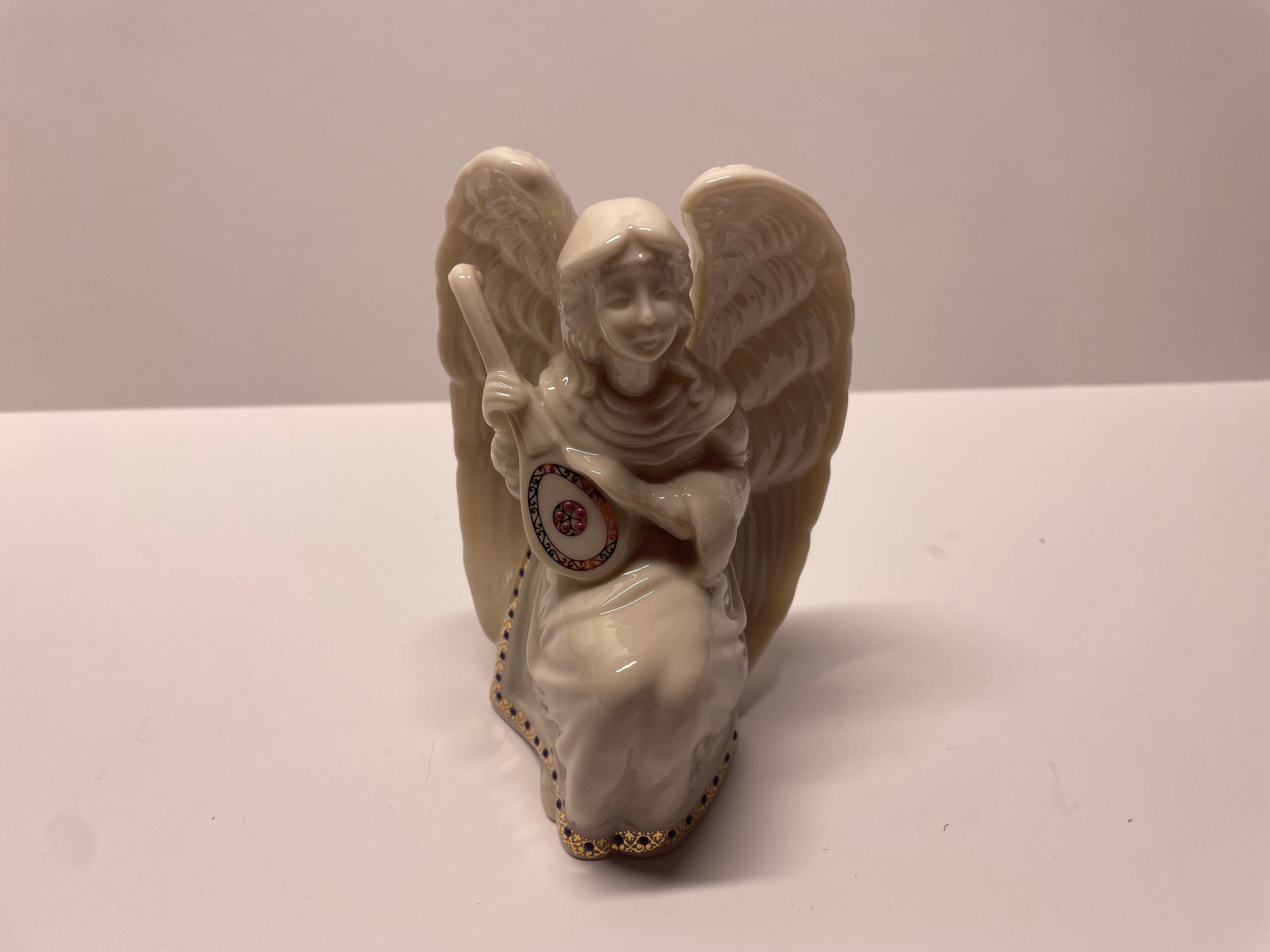 Lenox Angel With Lute China Jewels Figurines - Etsy