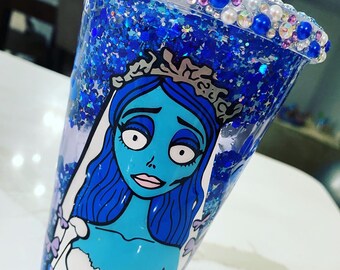 The Corpse and the Bride Snow Globe Tumbler - Etsy