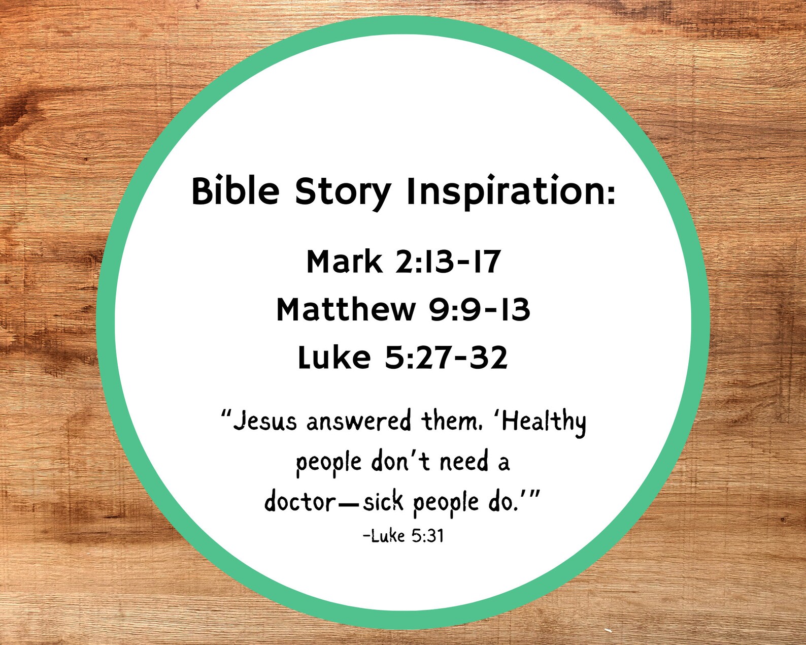 Jesus Calls Levi (matthew) Medical Kids Activity-cut and Tape Christian ...