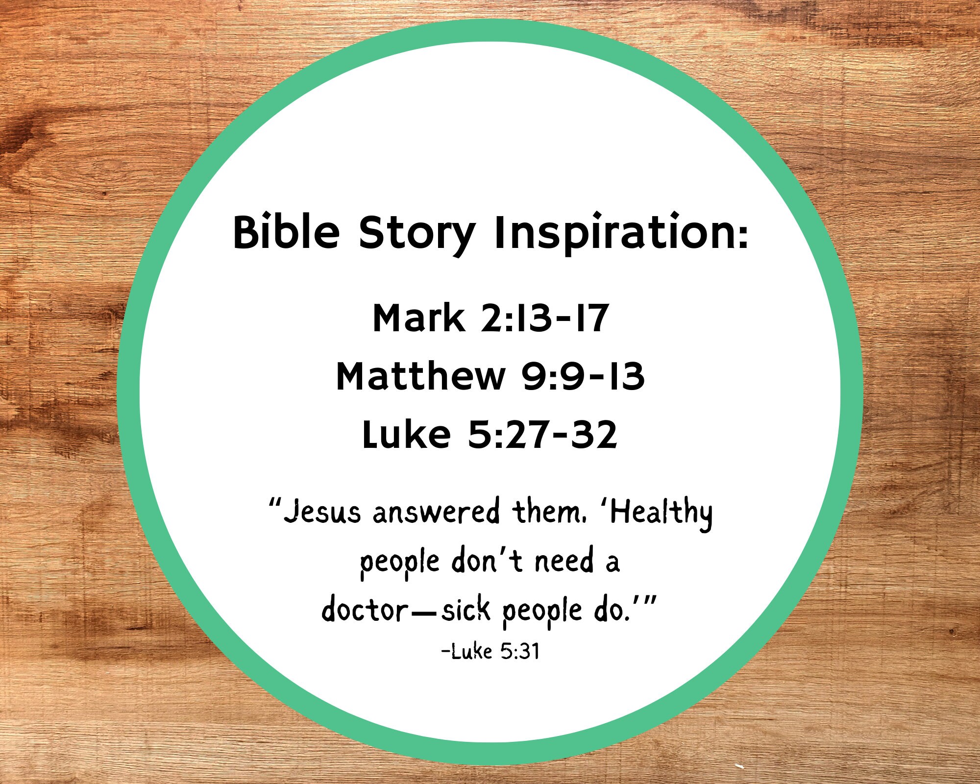 Jesus Calls Levi (matthew) Medical Kids Activity-cut and Tape Christian ...