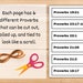 Proverbs Kids Activity "scrolls of Wisdom"-cut and Tie Christian ...