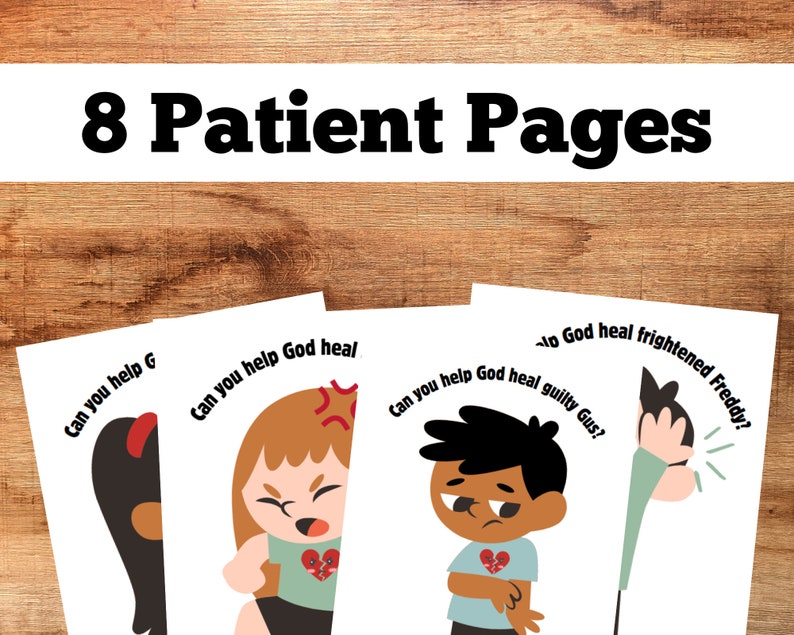 Jesus Calls Levi (matthew) Medical Kids Activity-cut and Tape Christian ...