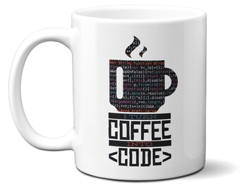 Turn Coffee Into Code - Etsy