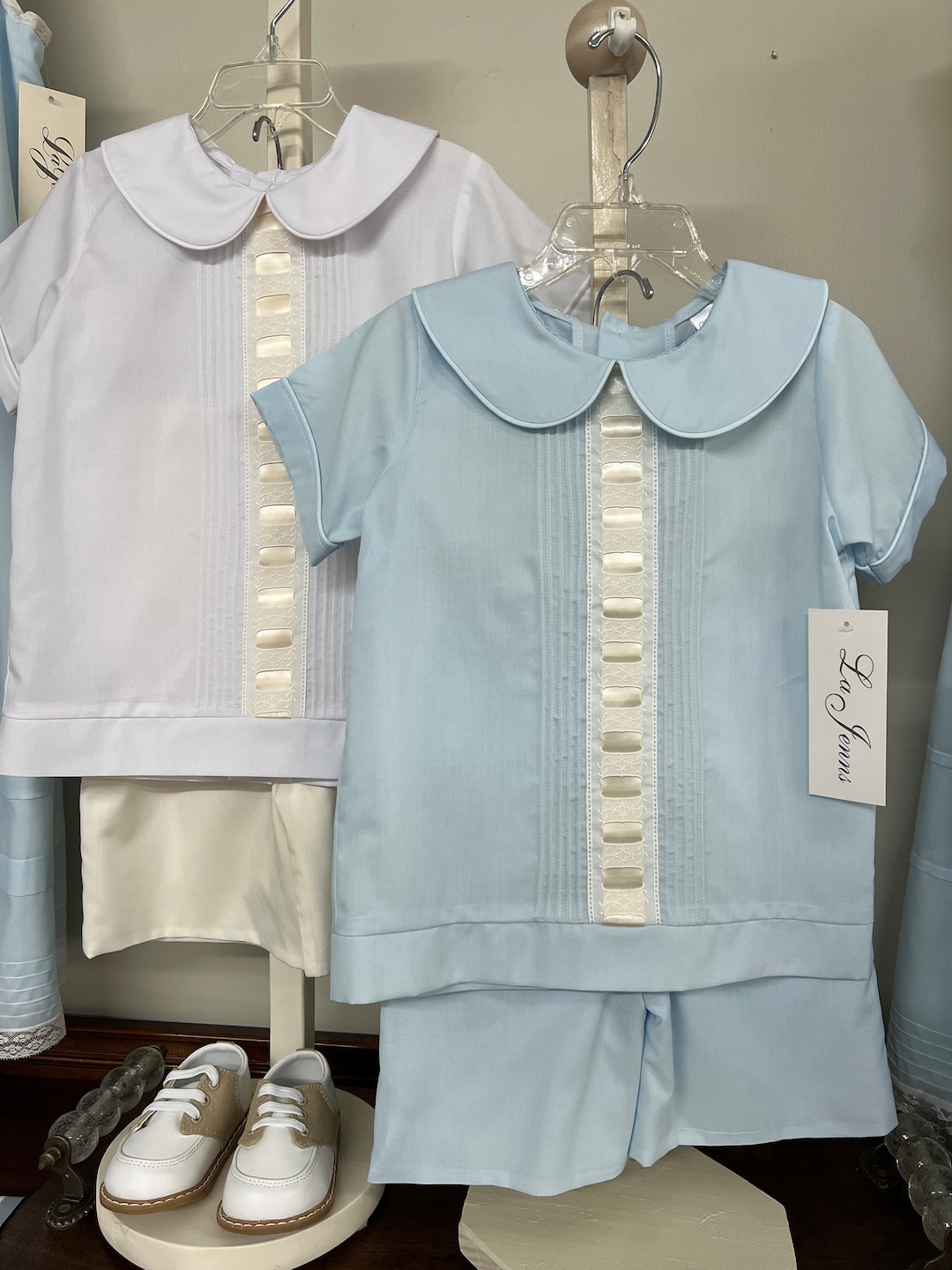 Boy's Heirloom Short Set - Etsy