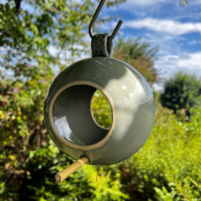 Ceramic Birds Feeders - Etsy Australia