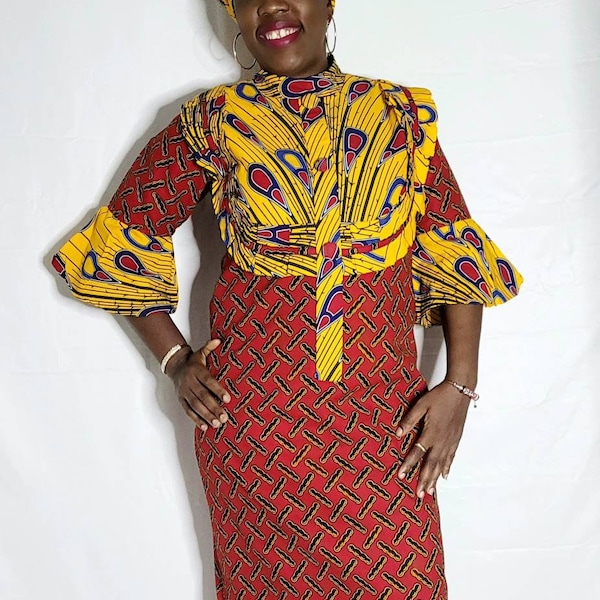 Modest African Dress - Etsy
