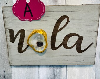 Nola Sign - Etsy
