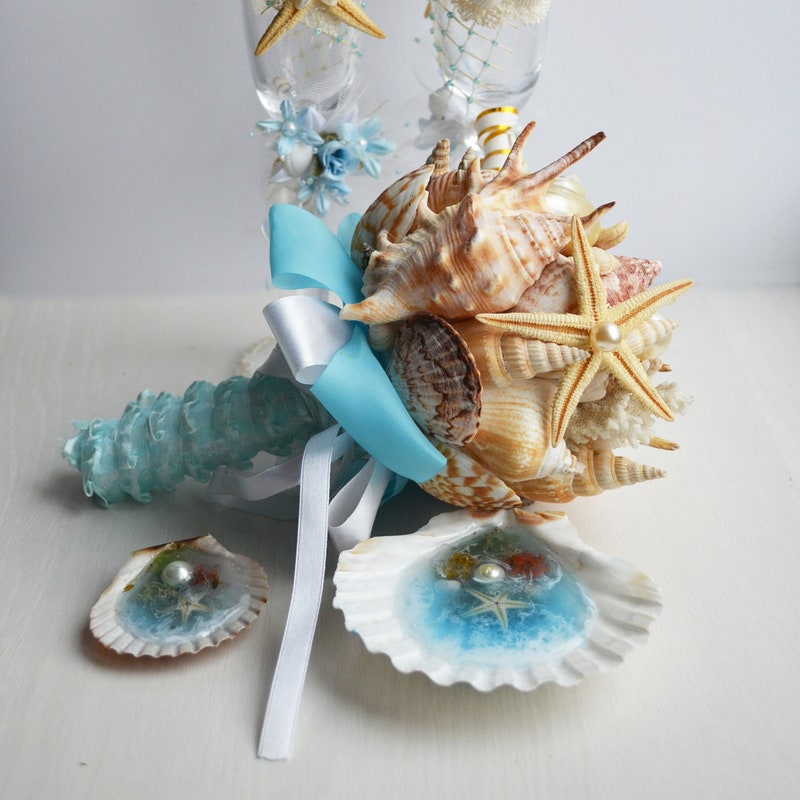 Sea Shell Bouquet - Etsy