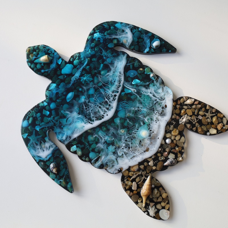 Turtle Resin - Etsy