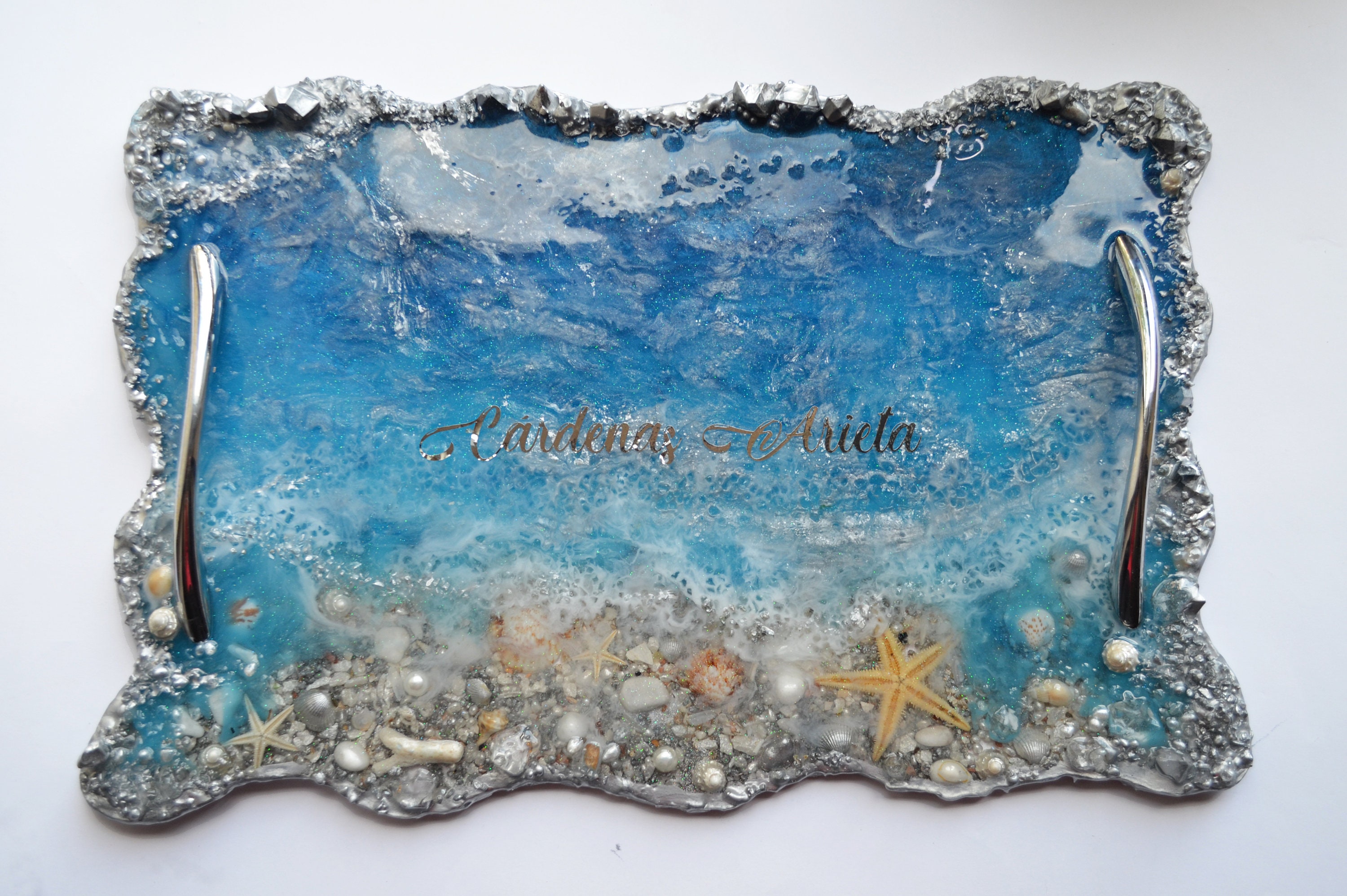 Epoxy Resin Ocean Tray Epoxy Sea Tray Serving Epoxy Tray - Etsy