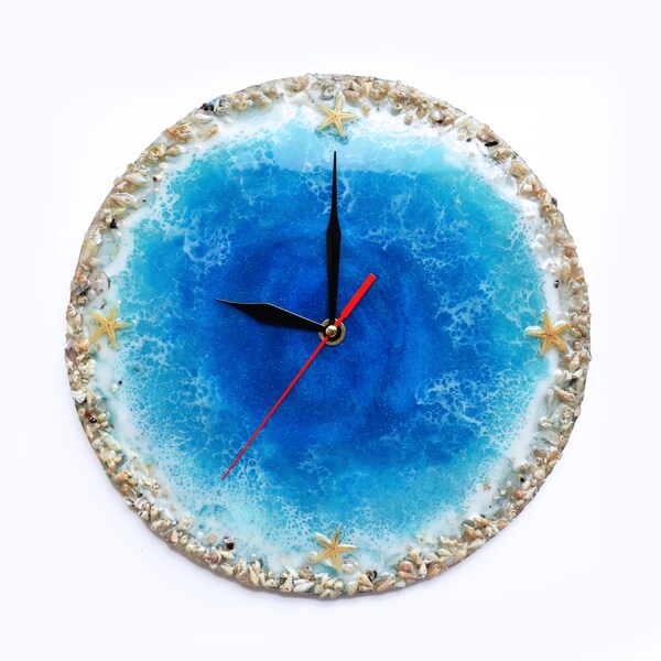 Epoxy Resin Clock - Etsy