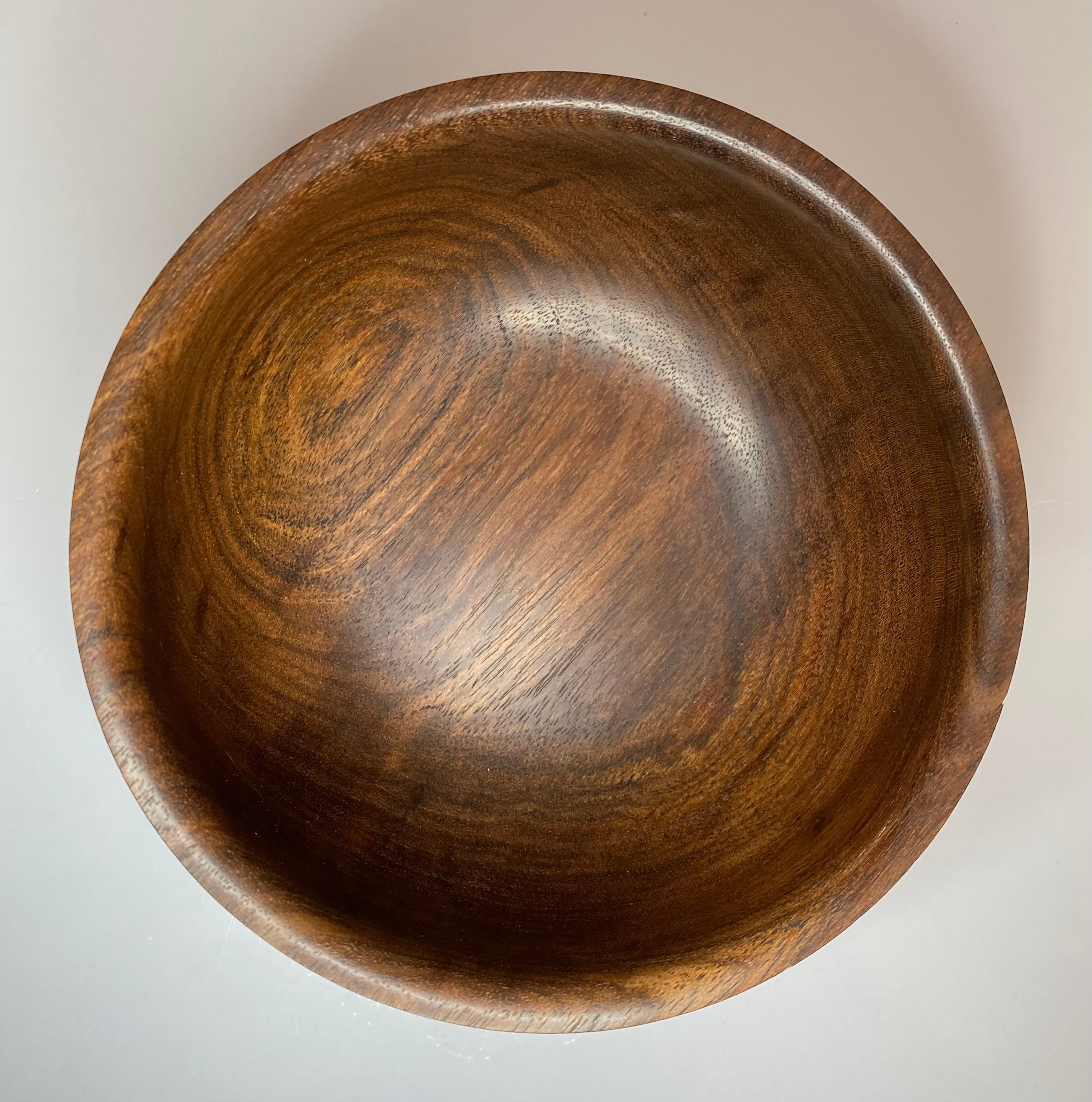 5 5/8” Diameter Laurel Negro Wood Bowl - Etsy