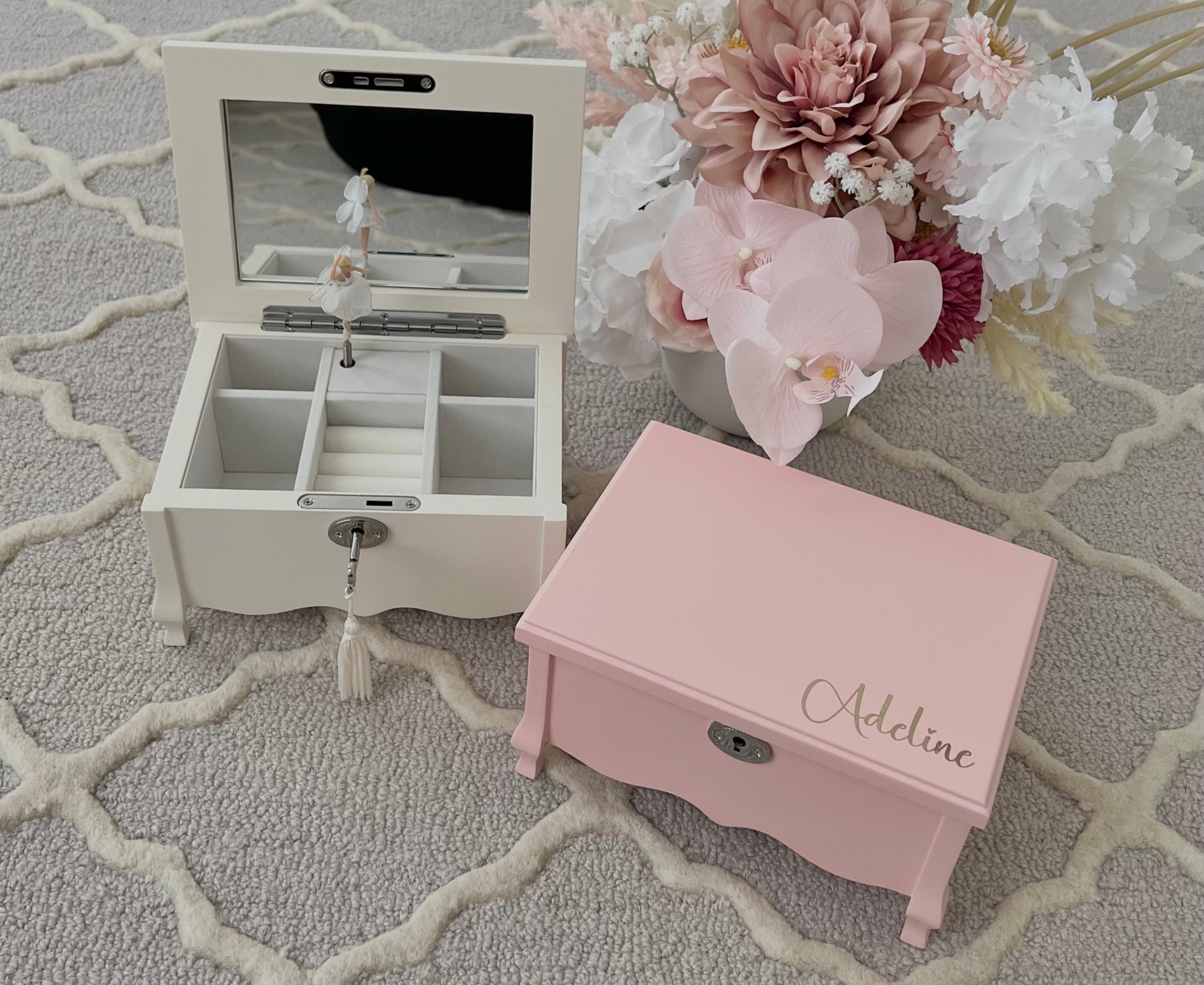 Personalised Ballerina Musical Jewellery Box - Etsy Australia