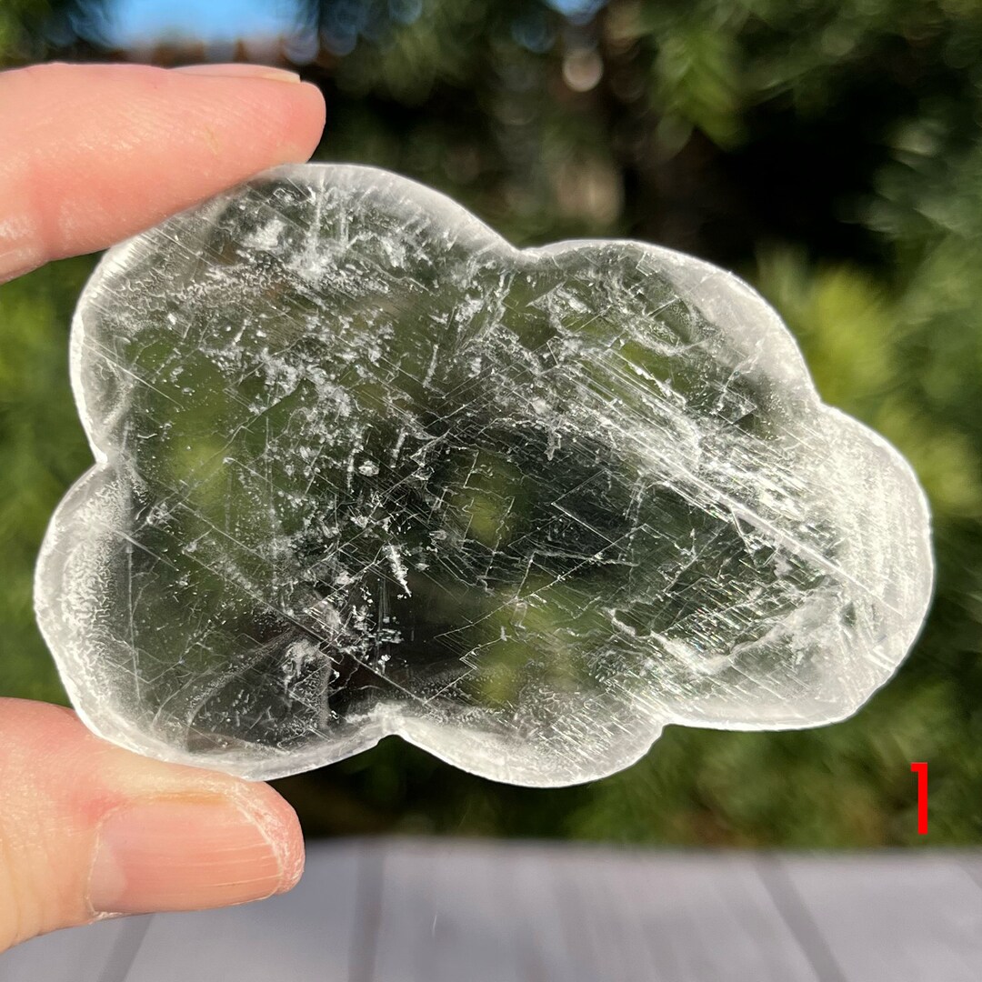Clear Selenite Clouds - Etsy