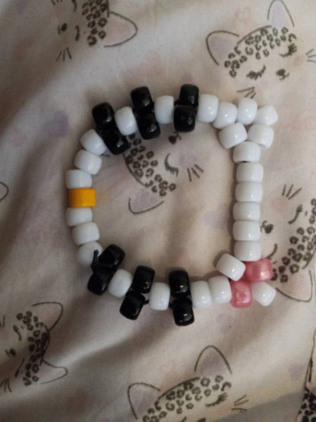 Cat Themed Kandi Bracelet - Etsy