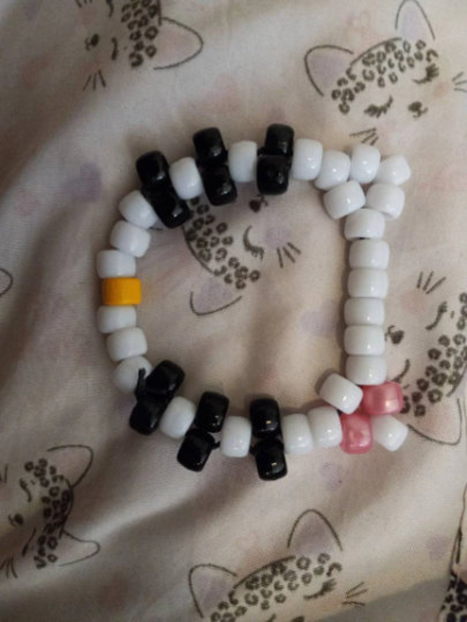 Cat Themed Kandi Bracelet - Etsy