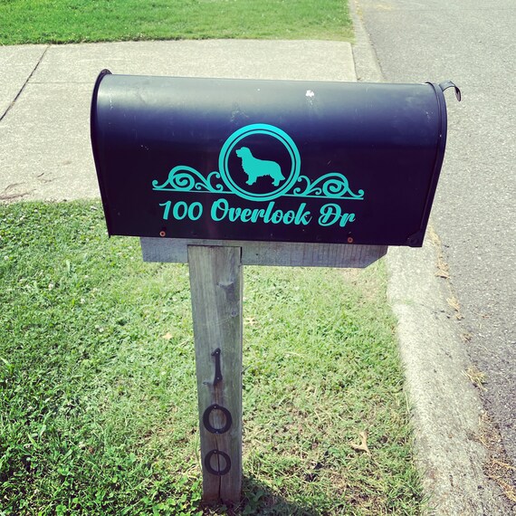 Dog Mailbox Decal. | Etsy