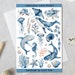 Seaside Shells Sticker Sheet Watercolour Sea Shell Stickers Ocean Beach ...