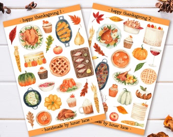 Happy Thanksgiving Sticker - Etsy