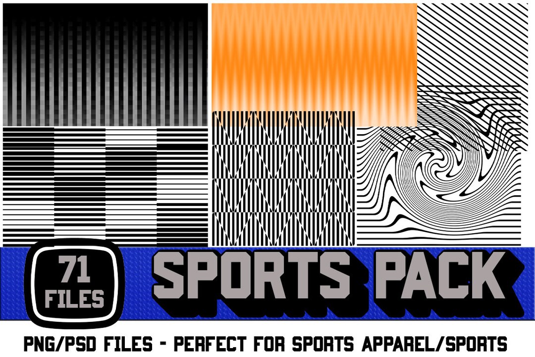 Sports Pack Png/psd Files Perfect for Sports Apparel - Etsy