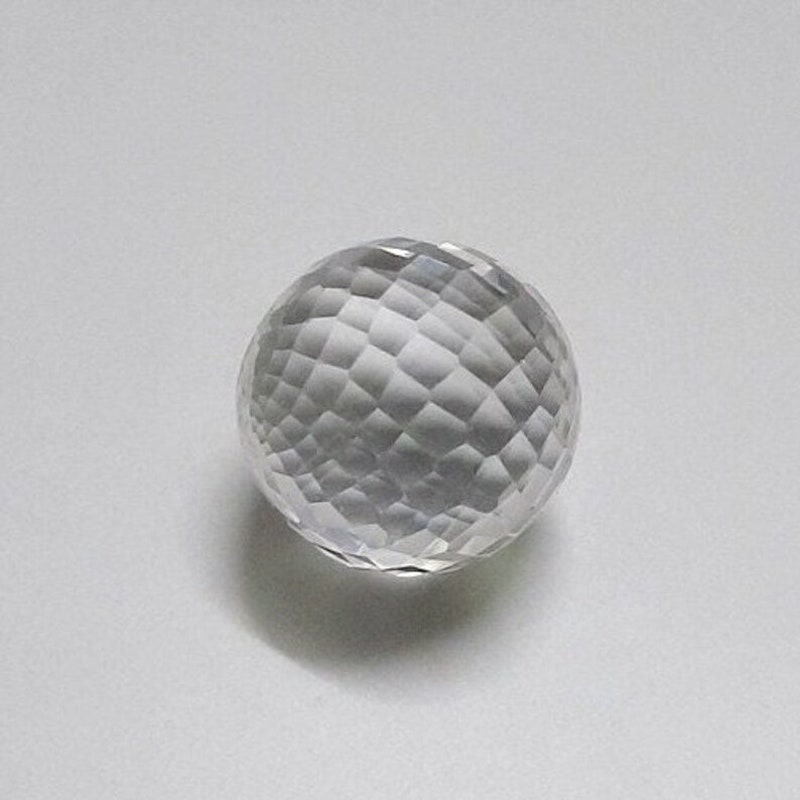 Faceted Crystal Ball - Etsy